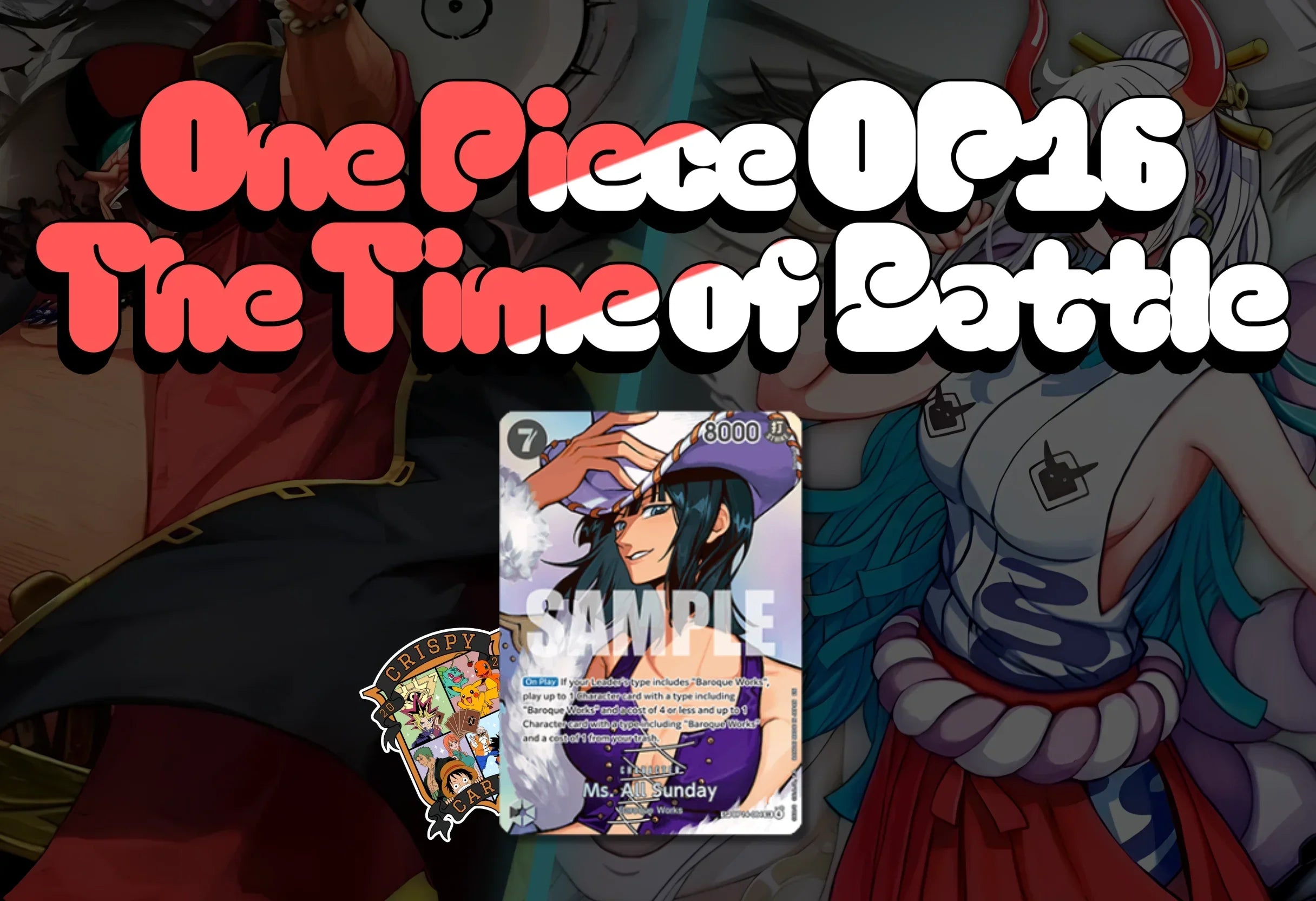 Top 10 seltenste One Piece Karten OP16 – The Time of Battle | CrispyCards