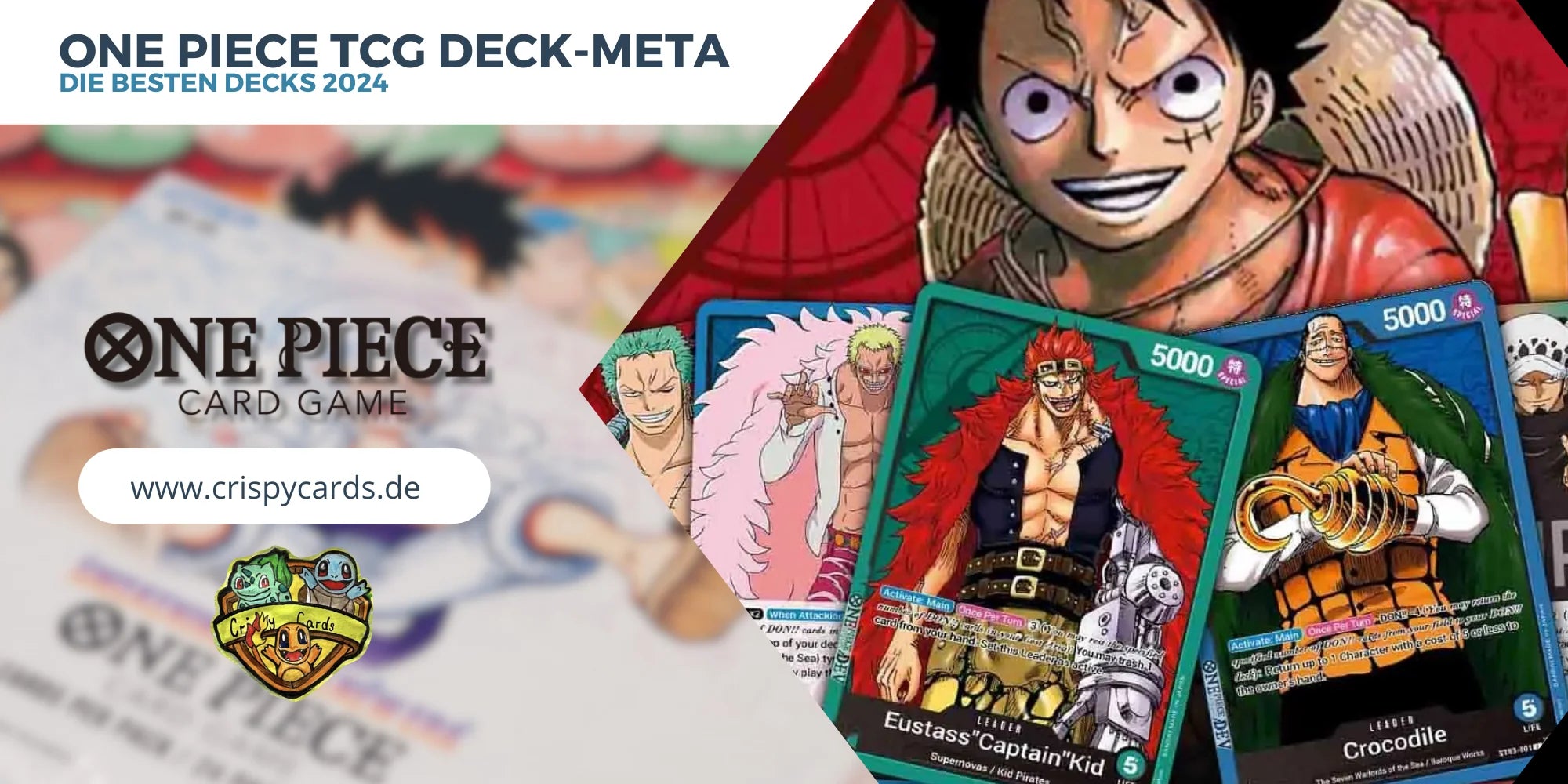 One Piece TCG Meta Decks - jetzt bei CrispyCards