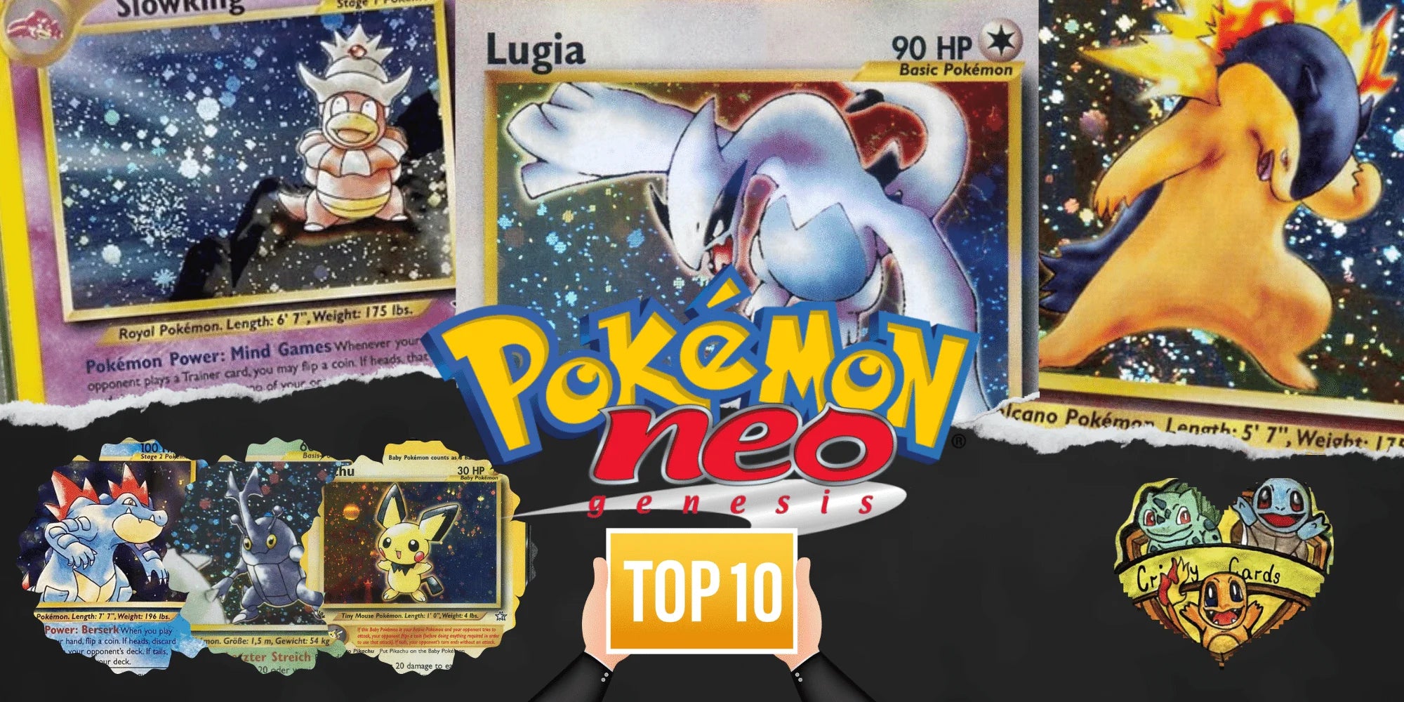 Pokémon Neo Genesis Die seltensten Karten – CrispyCards