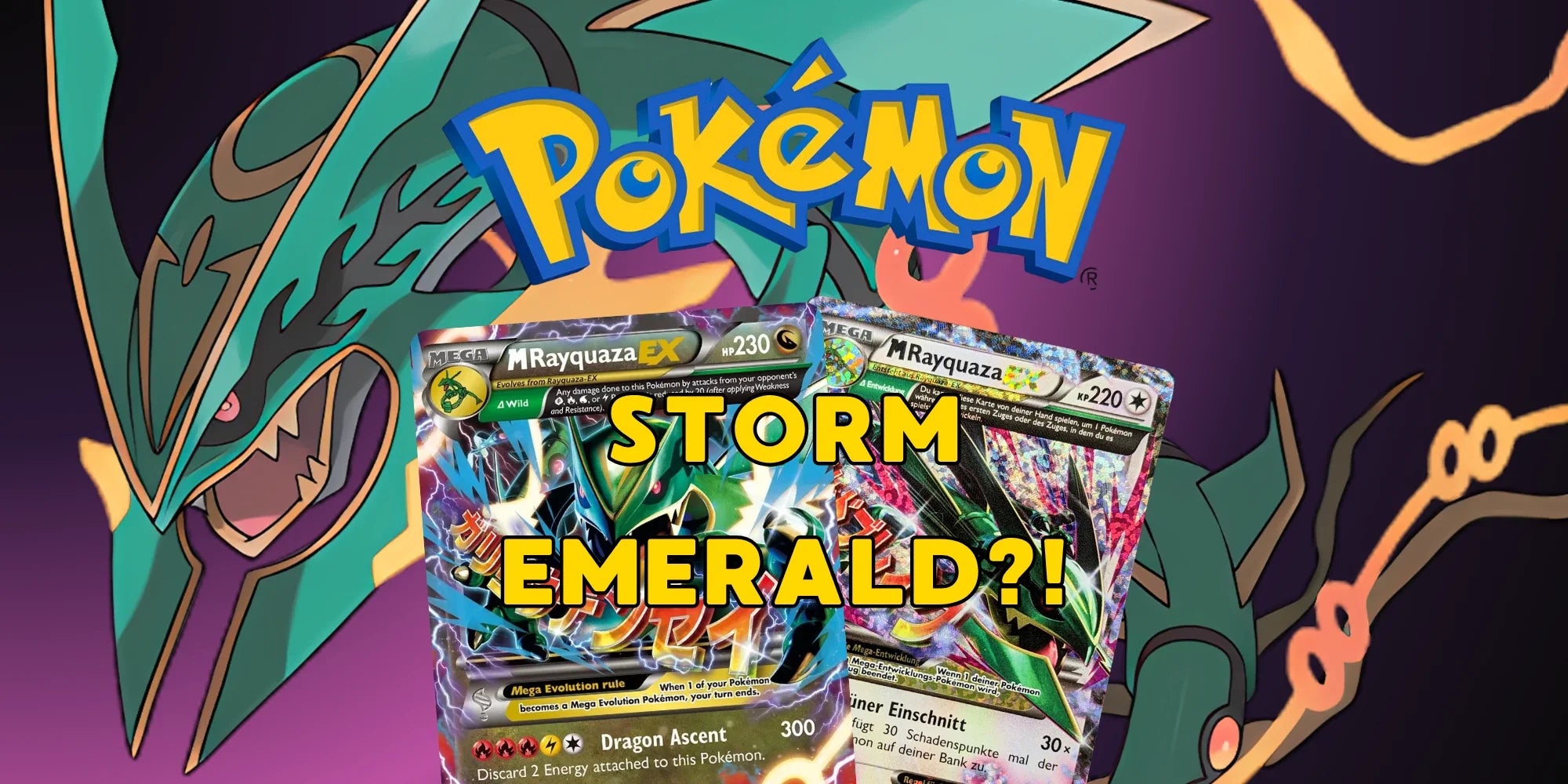Storm Emerald - Neues Set in Sicht? als das letzte Set des Jahres ...