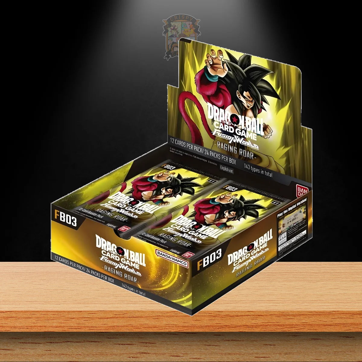 Dragon Ball Super FB03 Raging Roar Display (ENG) – CrispyCards