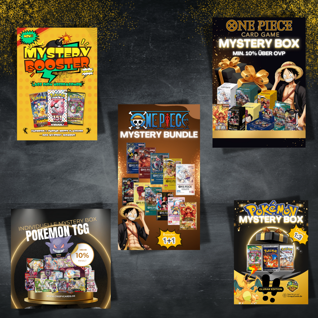 Pokémon Mystery Box – Die beliebtesten Überraschungsboxen – CrispyCards