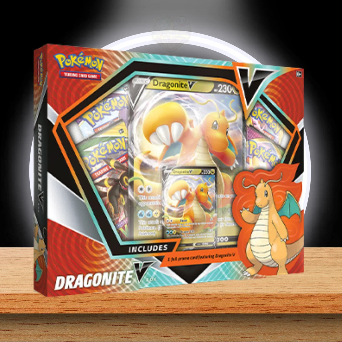 Pokémon Dragonite V Box (ENG) - Evolving Skies, Vivid Voltage – CrispyCards
